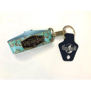 Universal Studio | Other | Volcano Bay Universal Leather Keychain New ...